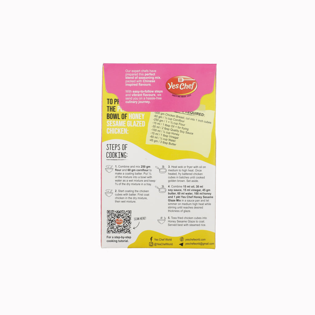 HONEY SESAME GLAZE MIX. Recipe Seasoning Mix. Easy Recipe. Crispy ...